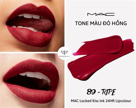 Review Son Kem Mac 89 Ripe Màu Đỏ Hồng Mới Nhất Hot Nhất