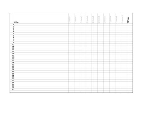 Concept Evaluation Tools Xls
