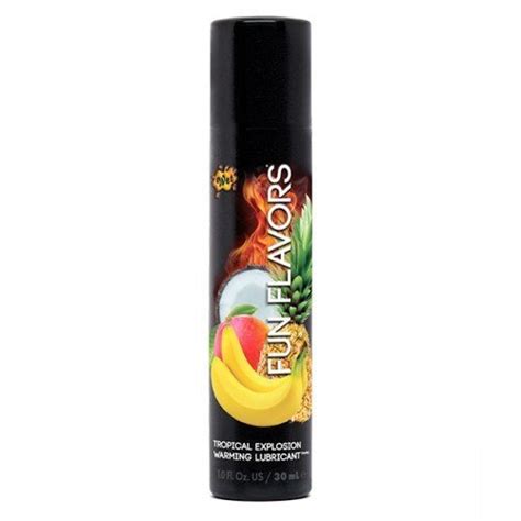 Lubricante Cálido Comestible Wet Tropical Explotion Kamadeva Sex Shop