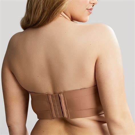Dana Strapless Bra 9670 Caramel Ashleys Lingerie And Swimwear