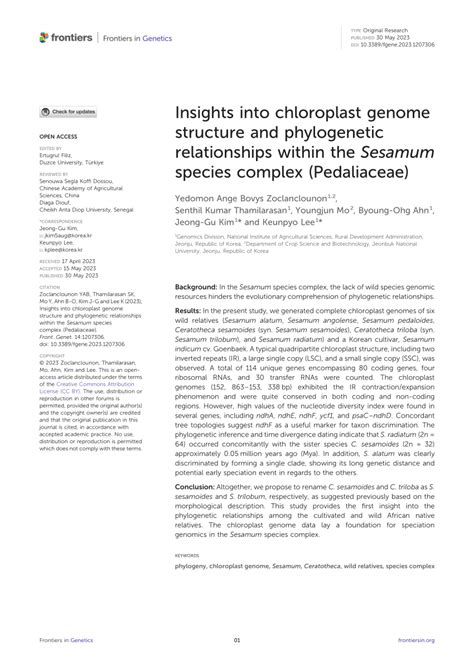 Pdf Insights Into Chloroplast Genome Structure And Phylogenetic Relationships Within The