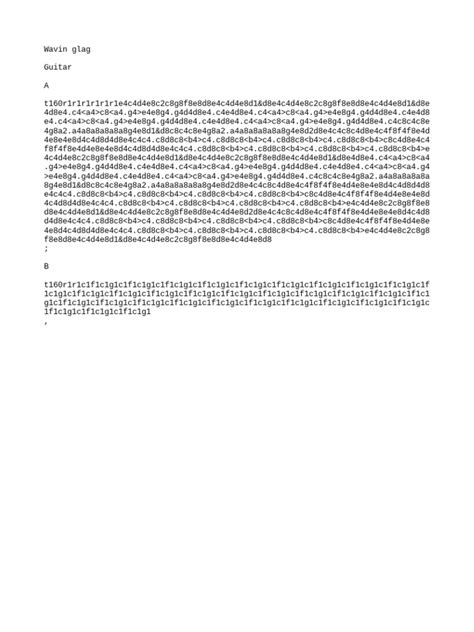 Wavin Flag Guitar Pdf