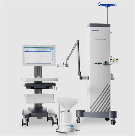 Digital Urodynamic System Standard Potent Medical On Casters