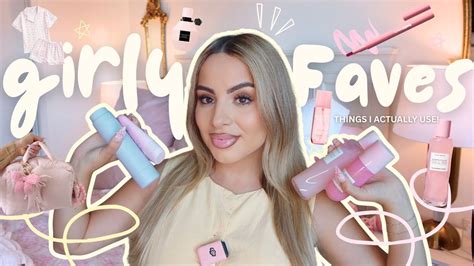 Current Obsessions 🎀 Girly Must Haves Youtube