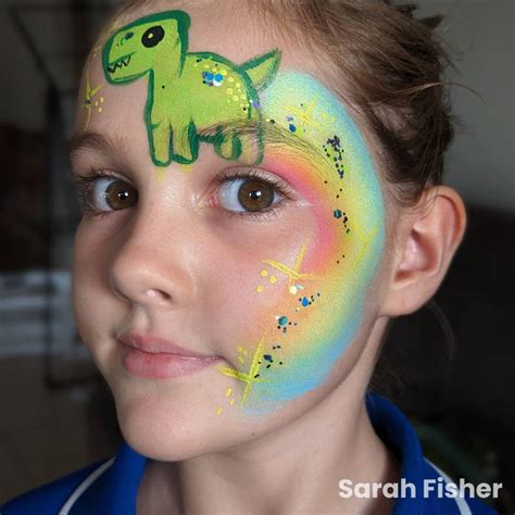 Dinosaurs Face Paint Ideas To Inspire Face Paint Shop Australia