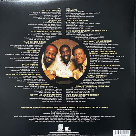 The Ojays The Best Of The Ojays Vinyl Distractions
