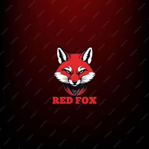 Premium Vector Red Fox Logo