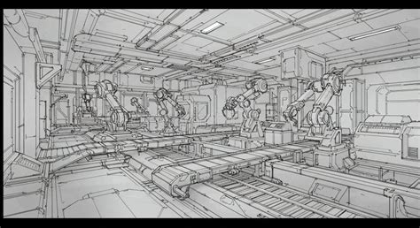 Structured Industrial Environment Stock Illustrations 639 Structured