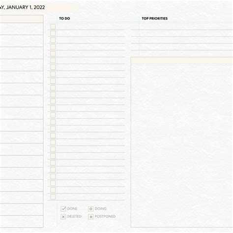 Simple Digital Planner Organize And Plan Your Year