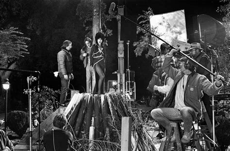 Elvira Movie Set Flashbak