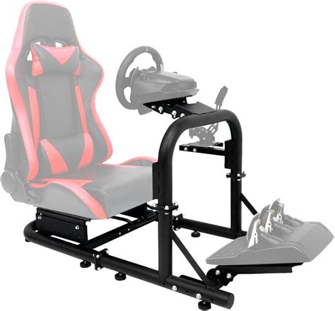 Driving Game Sim Racing Frame Rig Add Seat Wheel Pedals Xbox Ps Pc C
