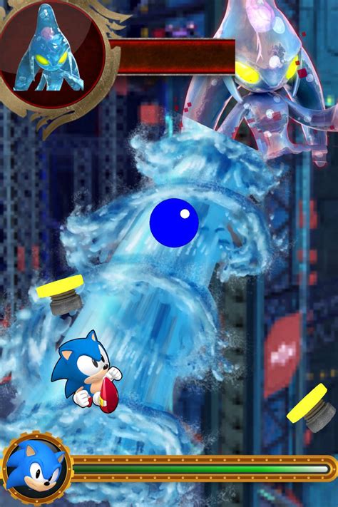 Classic Sonic Charging Up To Chaos By Darthwilliusx On Deviantart