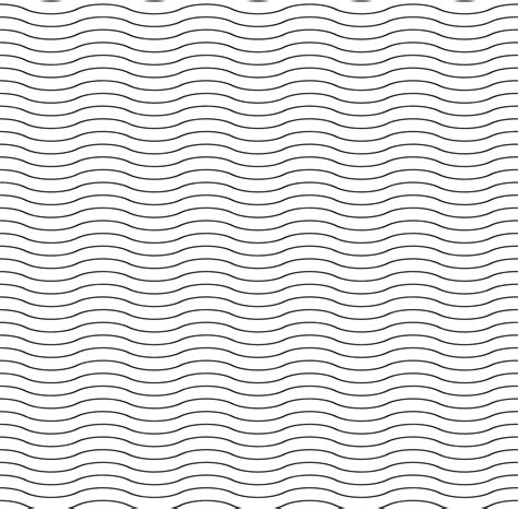 Premium Vector Waves Seamless Vector Pattern