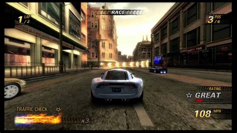 Burnout Revenge Gameplay Hd Motor City Race Youtube
