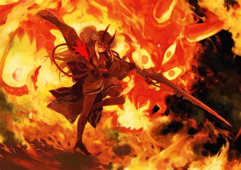 Anime Fire Demons