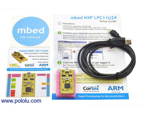 Pololu Arm Mbed Nxp Lpc11u24 Development Board
