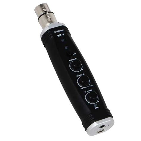 Alctron Xu 2 Audio Interface Converter Xlr To Usb Harga Dan Spesifikasi