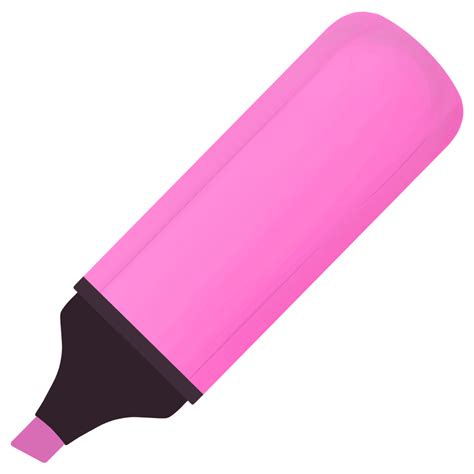 Rose Surligneur Marqueur Stylo Clipart Dessin Animé 49546017 Png