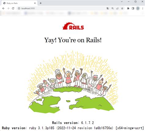 Ruby On Rails61 をwindows にインストールする 在宅プログラマーの迷走記