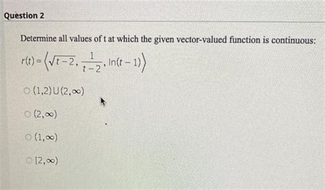 solved determine all values of t at which the given