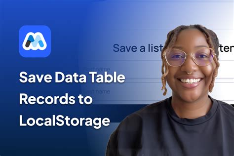 How To Save Memberstack Data Table Records To Localstorage Webflow