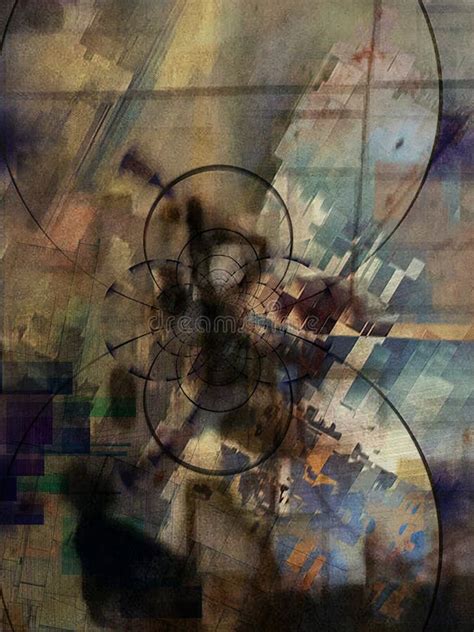 Digital Abstract Art Glitch Effect Stock Illustration Illustration Of Paintbrush Modern