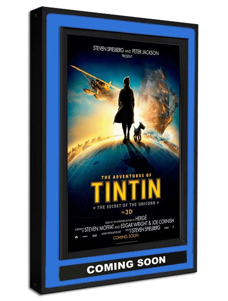Tintin Movie Poster