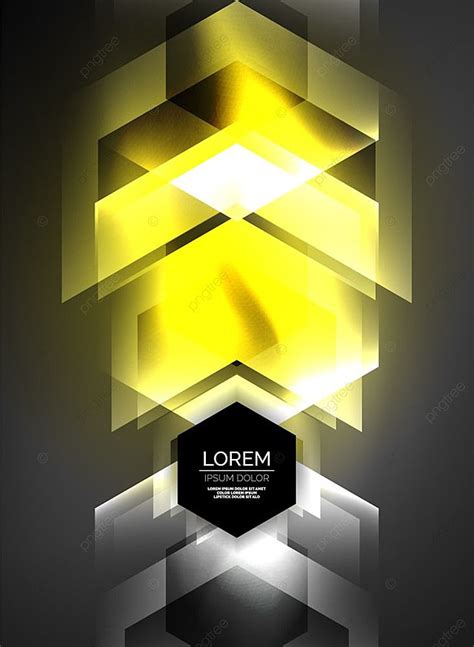 Digital Technology Glowing Arrows Banner Template Download On Pngtree