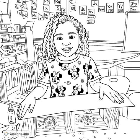 Salmon Canvass Classroom Coloring Pages Coloringapp