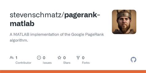 github stevenschmatz pagerank matlab a matlab implementation of the