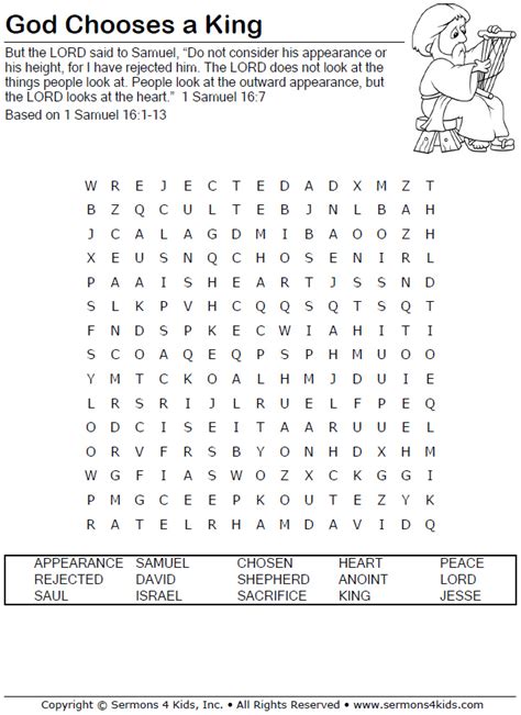 Samuel Anoints David Preschool Bible Lesson Activities And Crafts Artofit