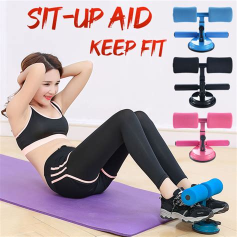 Sports Life Sit Ups Push Up Assist Device Abdominal Exercise Roller