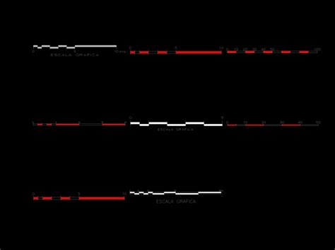Scala Grafica Dinamica In Dwg 31 65 Kb Libreria Cad
