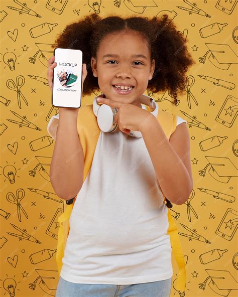 Premium Psd Education Day Concept Mock Up