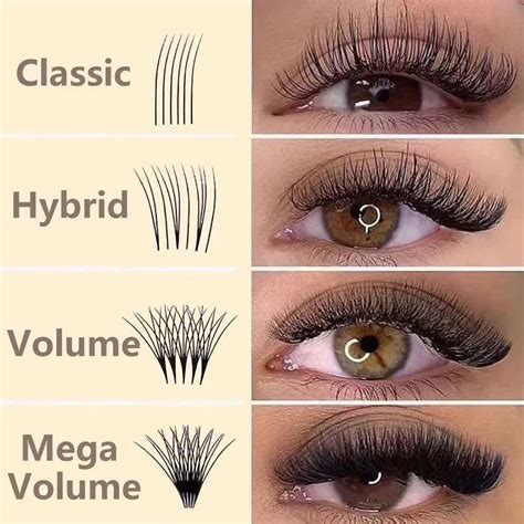 What Are Hybrid Lash Extensions
