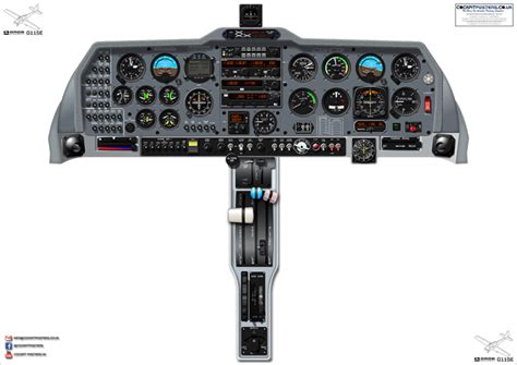 Grob Tutor G115e Cockpit Poster Uk