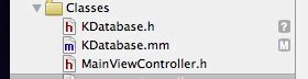 Version Control What Does Question Mark Mean In Xcode Project Navigator Stack Overflow