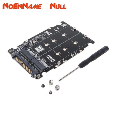 In M Nvme Sata Bus Ngff Ssd To Pci E U Sff Adapter Pcie M Converter Desktop