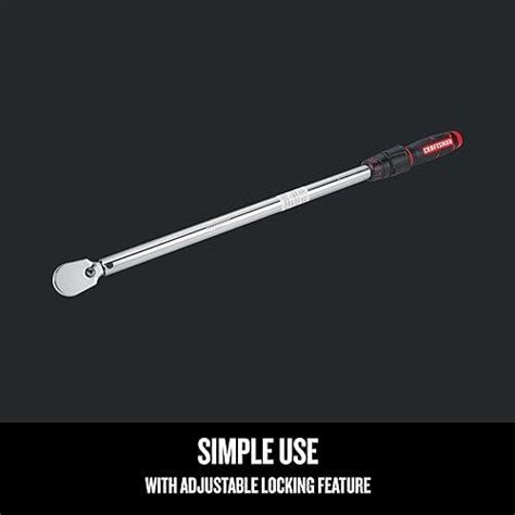 Craftsman Torque Wrench 12 Drive 50 250 Ft Lb Cmmt99434 Nombre