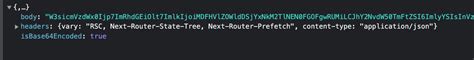 Unable To Transform Response From Server Base64 Encoded Response Not