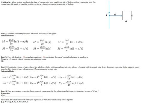 solved problem 16 a long straight wire lies in the plane of