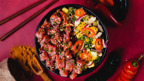 Spicy Chirashi Thon Pokawa