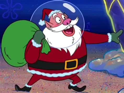 Its A Spongebob Christmas Santa