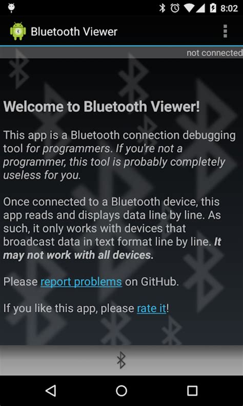 Android 용 Bluetooth Viewer Lite Apk 다운로드