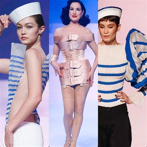 Last Show Of Jean Paul Gaultier 50th Anniversary In Fashion Runway