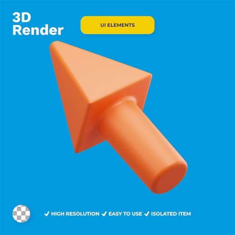 Premium PSD Cursor Ui Elements In D Render