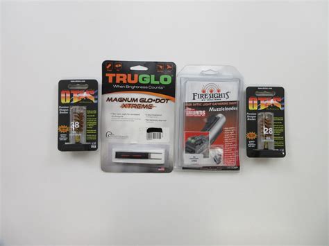 Assorted Shotgun And Muzzle Loader Sights Lot