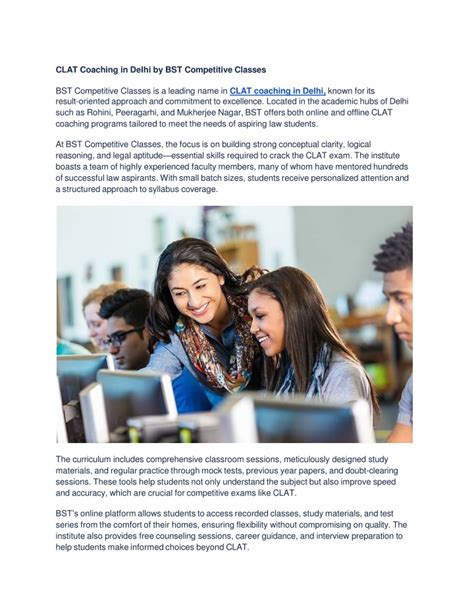 Ppt Clat Coaching In Delhi By Bst Competitive Classes Powerpoint