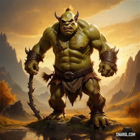 Ogre Fantasy Creature Mythology And Origins