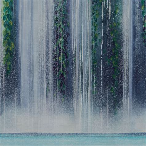 Ad Jungle Waterfall A Waterfall Framed In A Lush Tropical Setting At